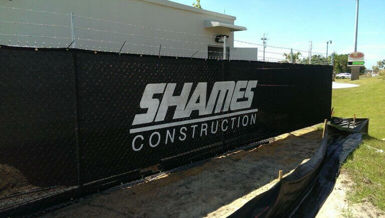 Custom Privacy Fence Screens | Ball Fabrics | Installation Included