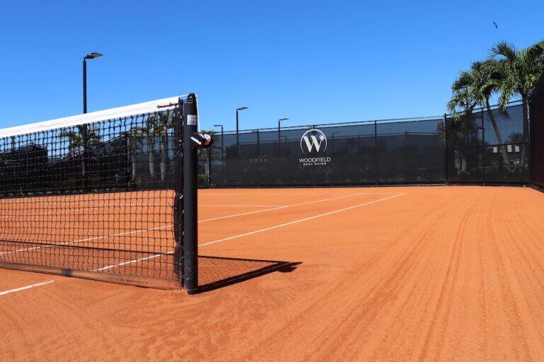 Tennis Court Windscreen Products | Pickleball Windscreens | Ball Fabrics